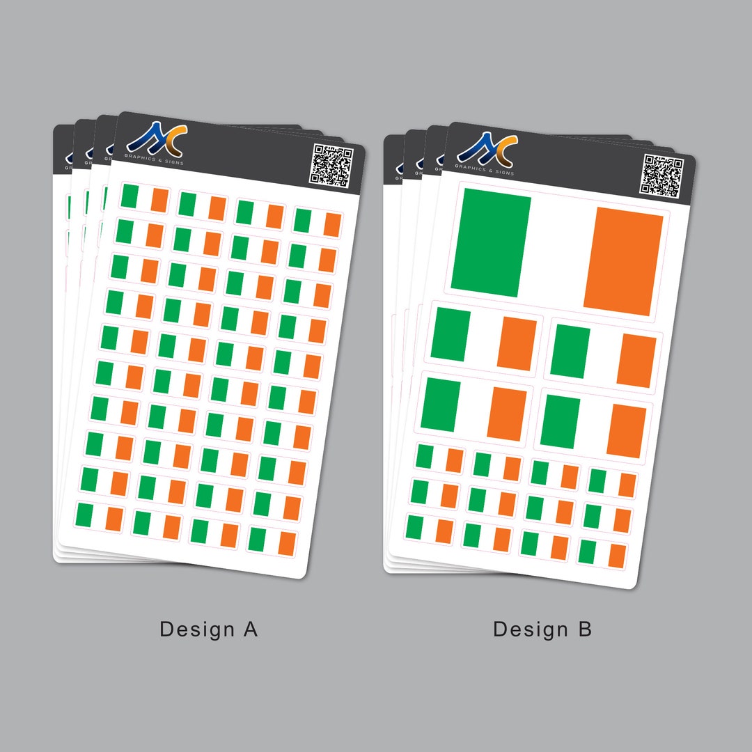 Irish Ireland Flag Sticker Sheet - Etsy