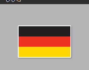 Made in Germany Car Sticker Set Vinyl Decal German Flag Sticker Self ...