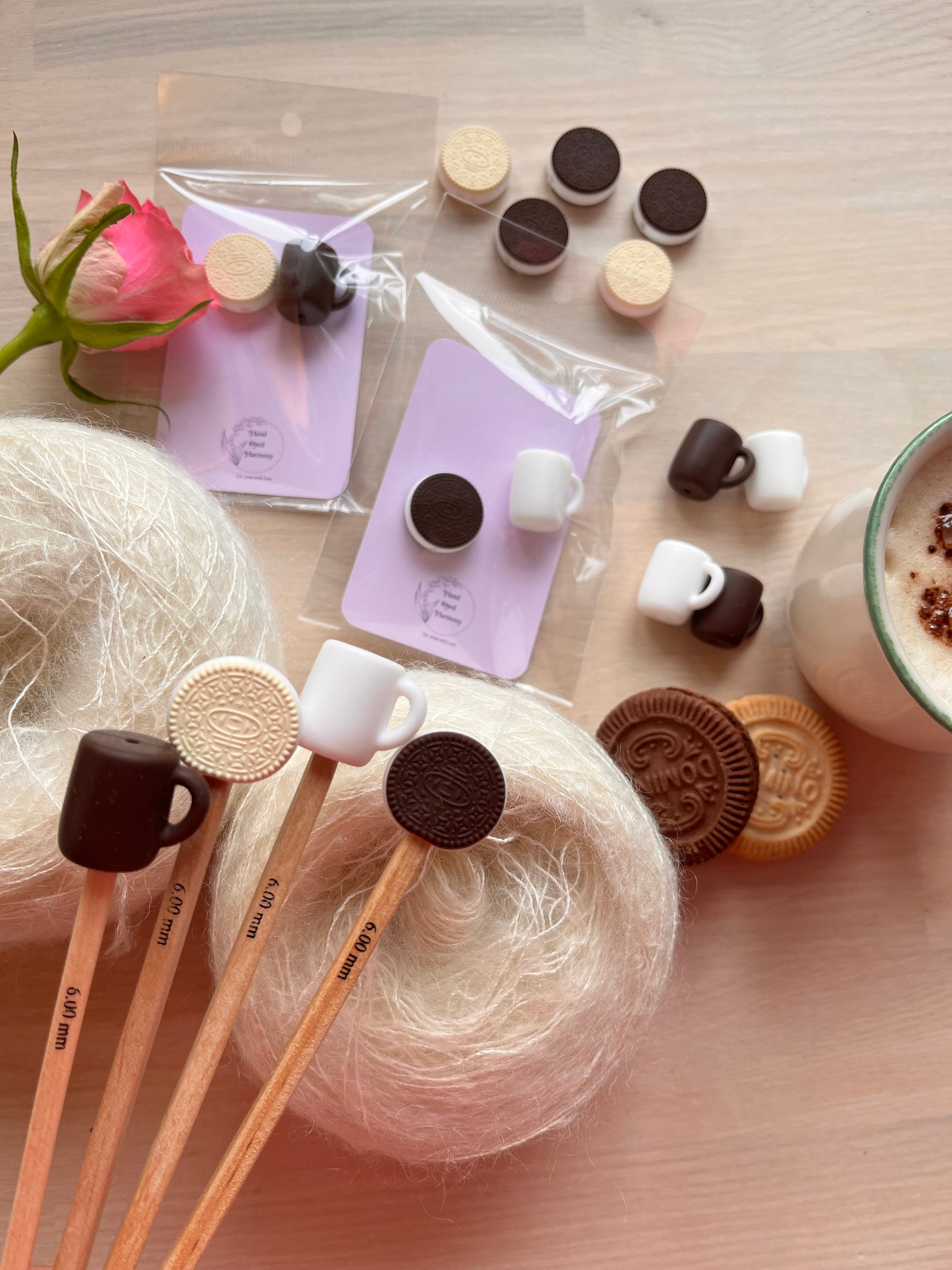 Knitting Needle Point Protectors / Stoppers / Gift for Mom / Ready to ...