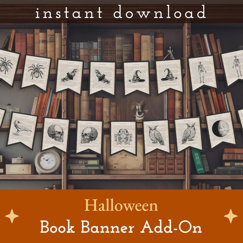 Book Banner - Etsy