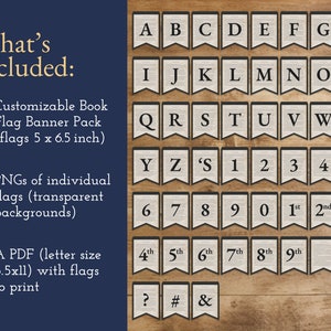 Book Custom Banner Pack, Vintage Book Page, Book Lover, Digital Banner ...