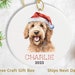 Handmade Personalized Goldendoodle Ornament, Custom Labradoodle ...