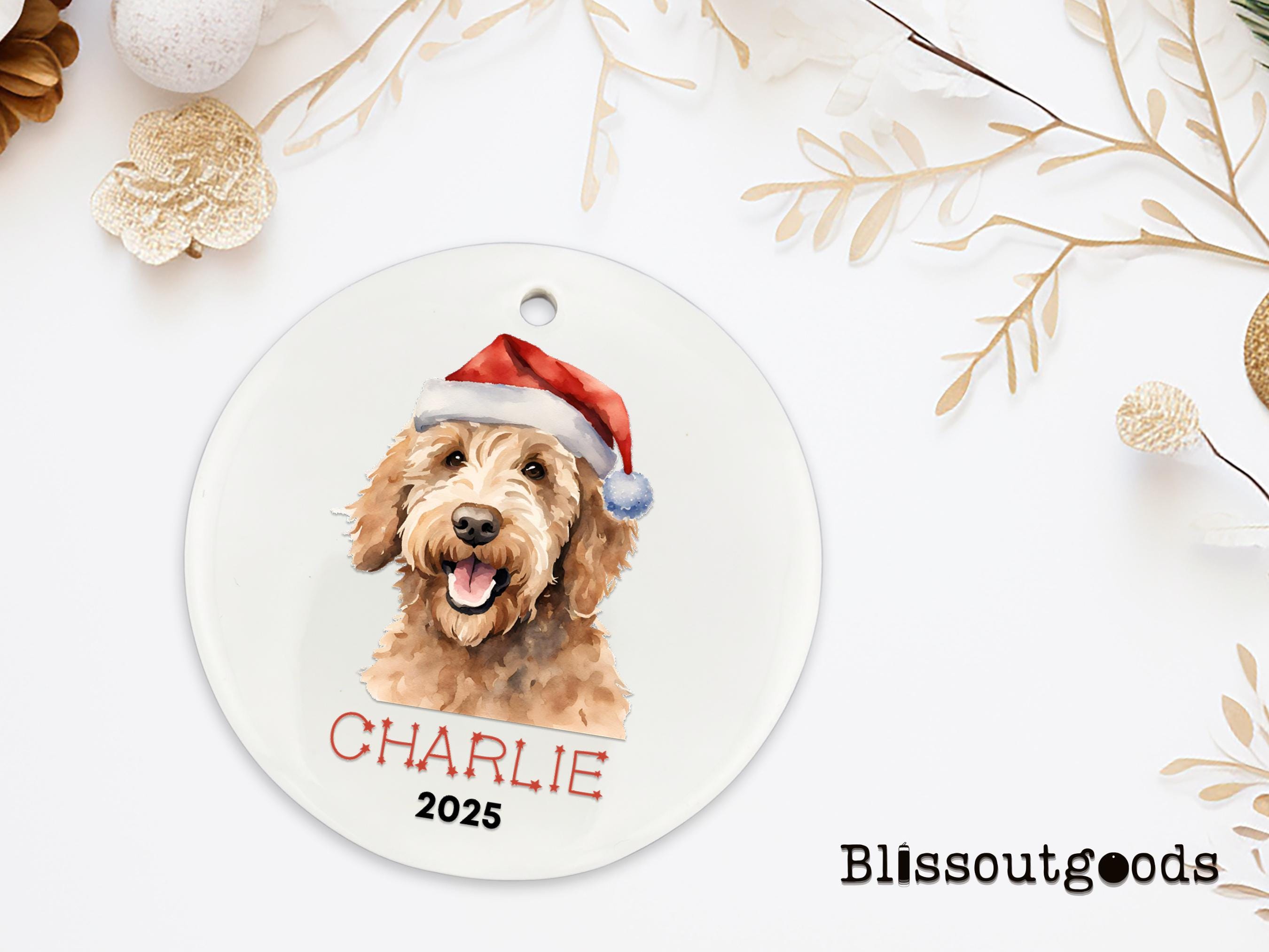 Handmade Personalized Goldendoodle Ornament, Custom Labradoodle ...