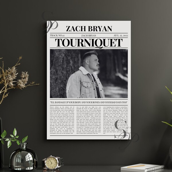 Zach Bryan American Heartbreak Print - Etsy