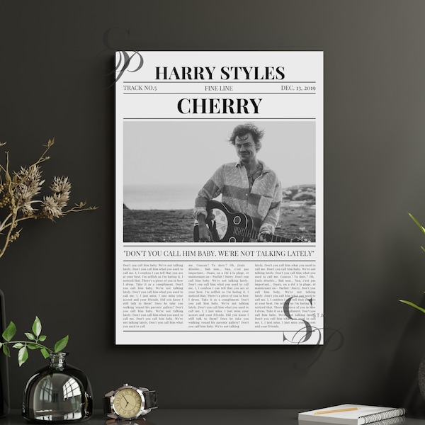 Harry Styles Poster - Etsy