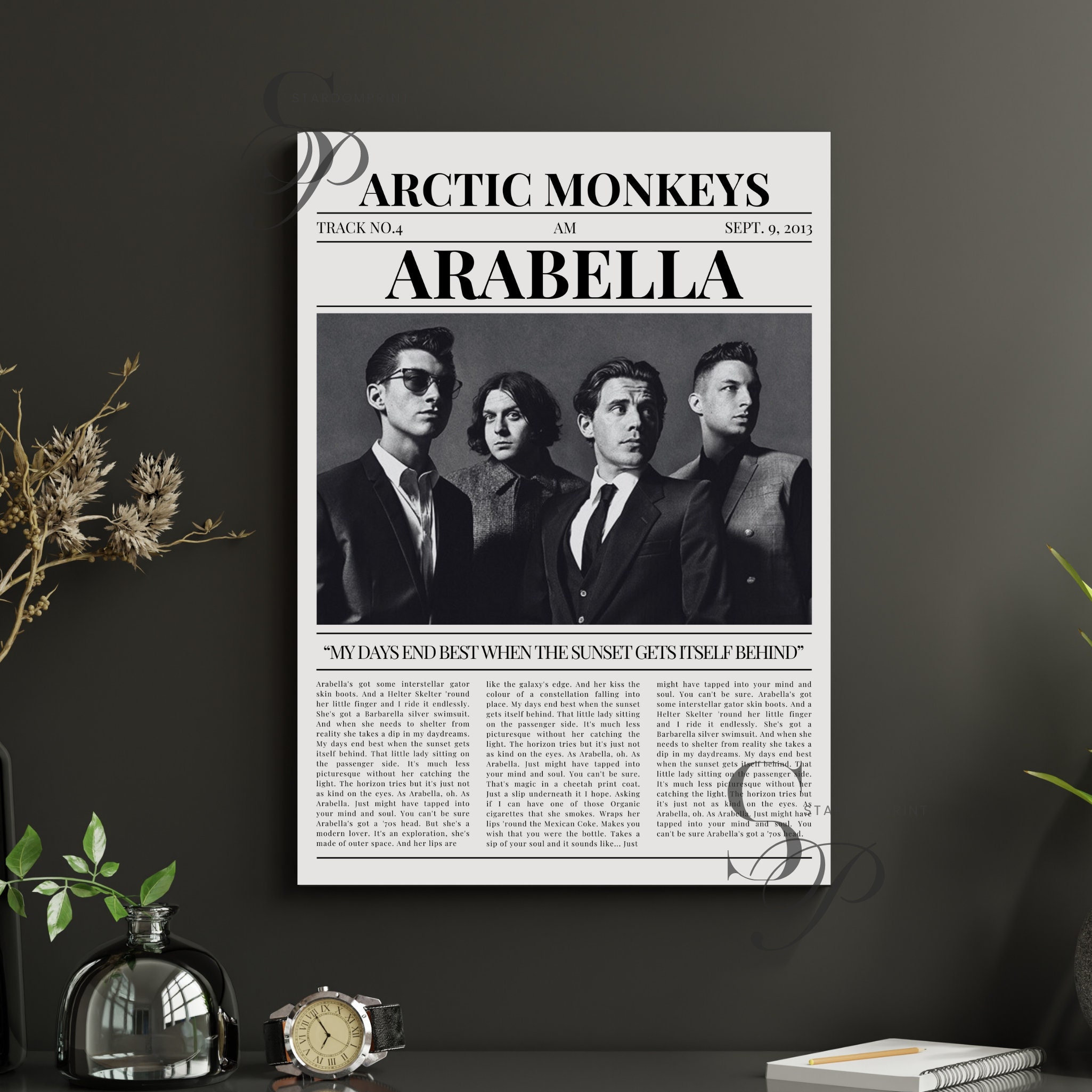Arabella Arctic Monkeys Album Cover