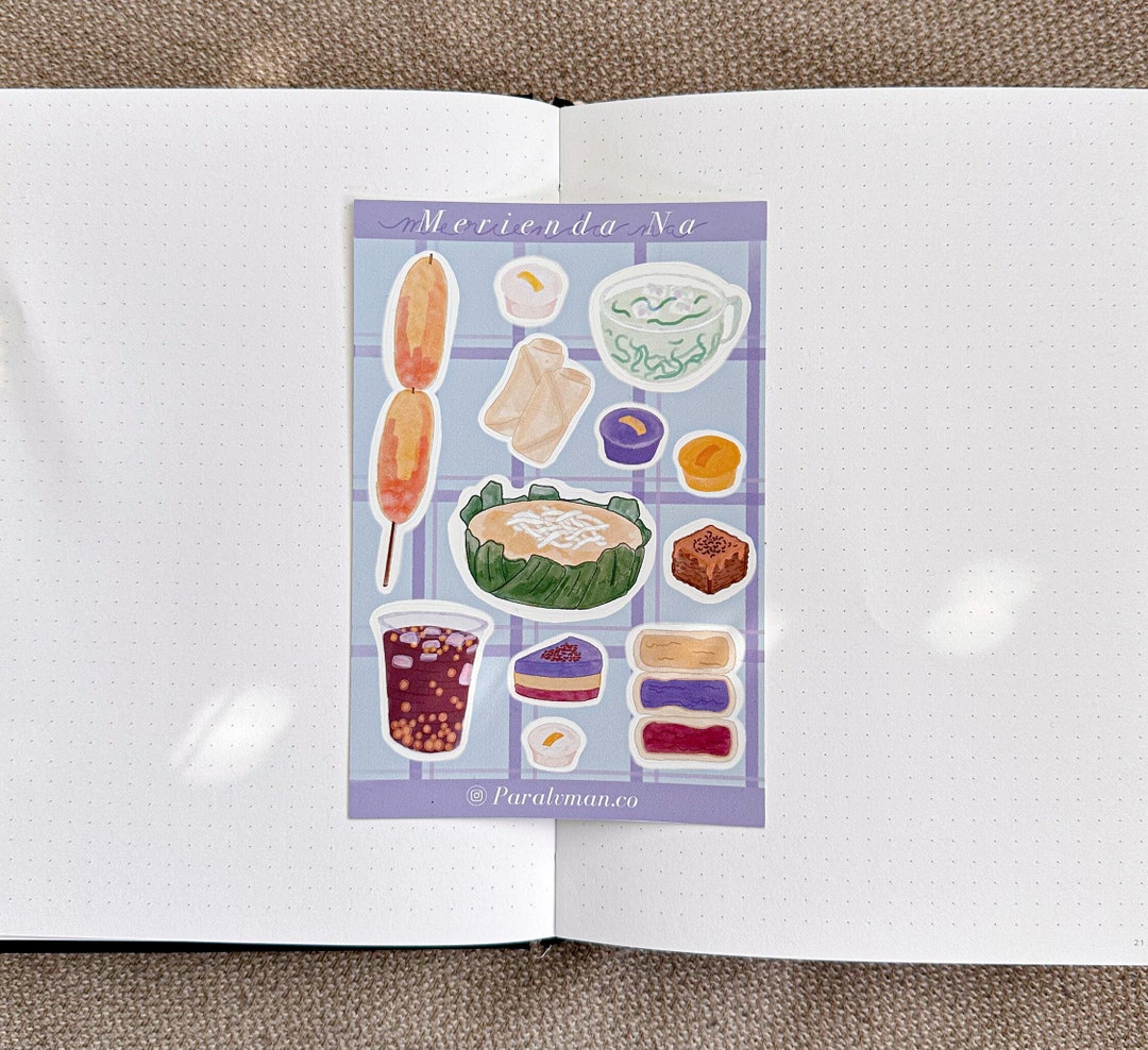 Merienda Na Sticker Sheet 4x6” - Etsy
