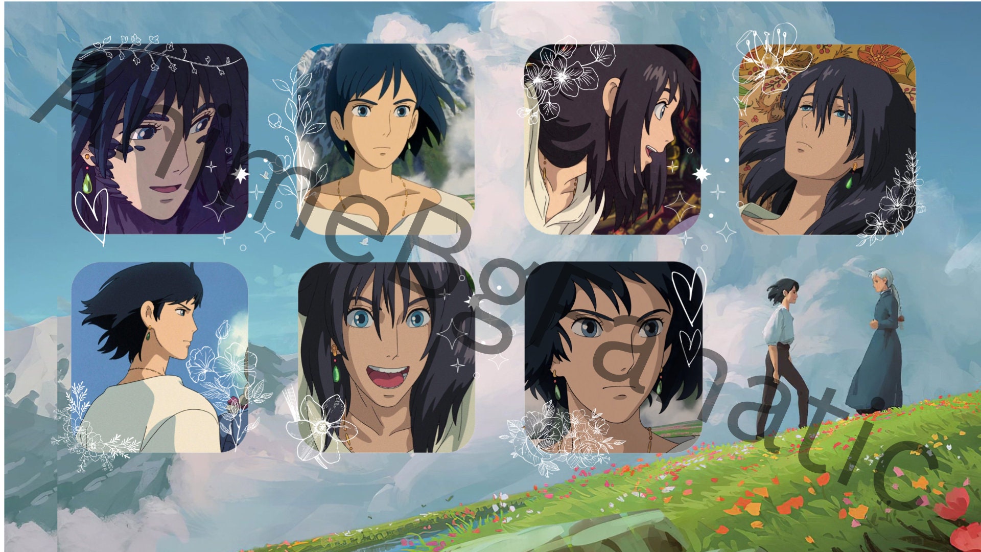 Howl's Moving Castle Background - Etsy