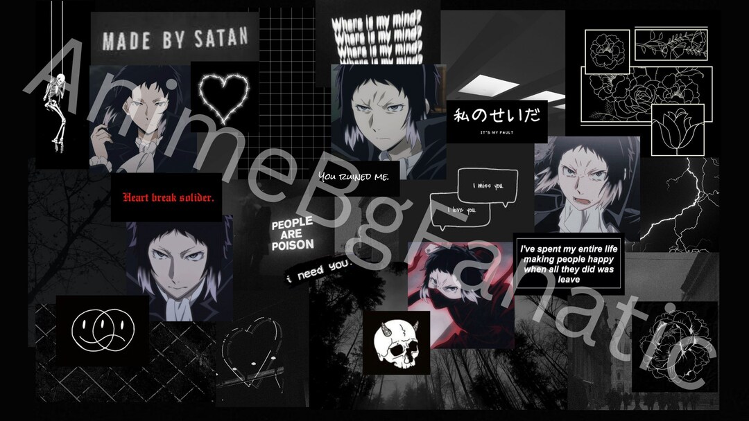 Akutagawa Background - Etsy
