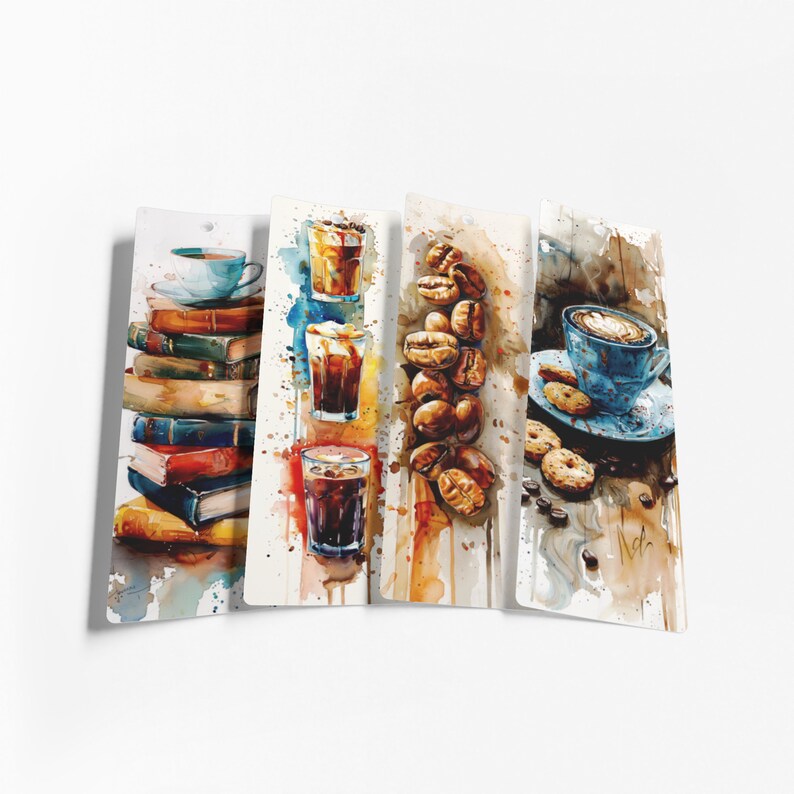 20 Coffee Printable Bookmarks, Coffee Printables, Coffee Lovers ...