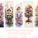 20 Books Design Bookmarks, Printable Bookmarks, Sublimation Bookmark ...