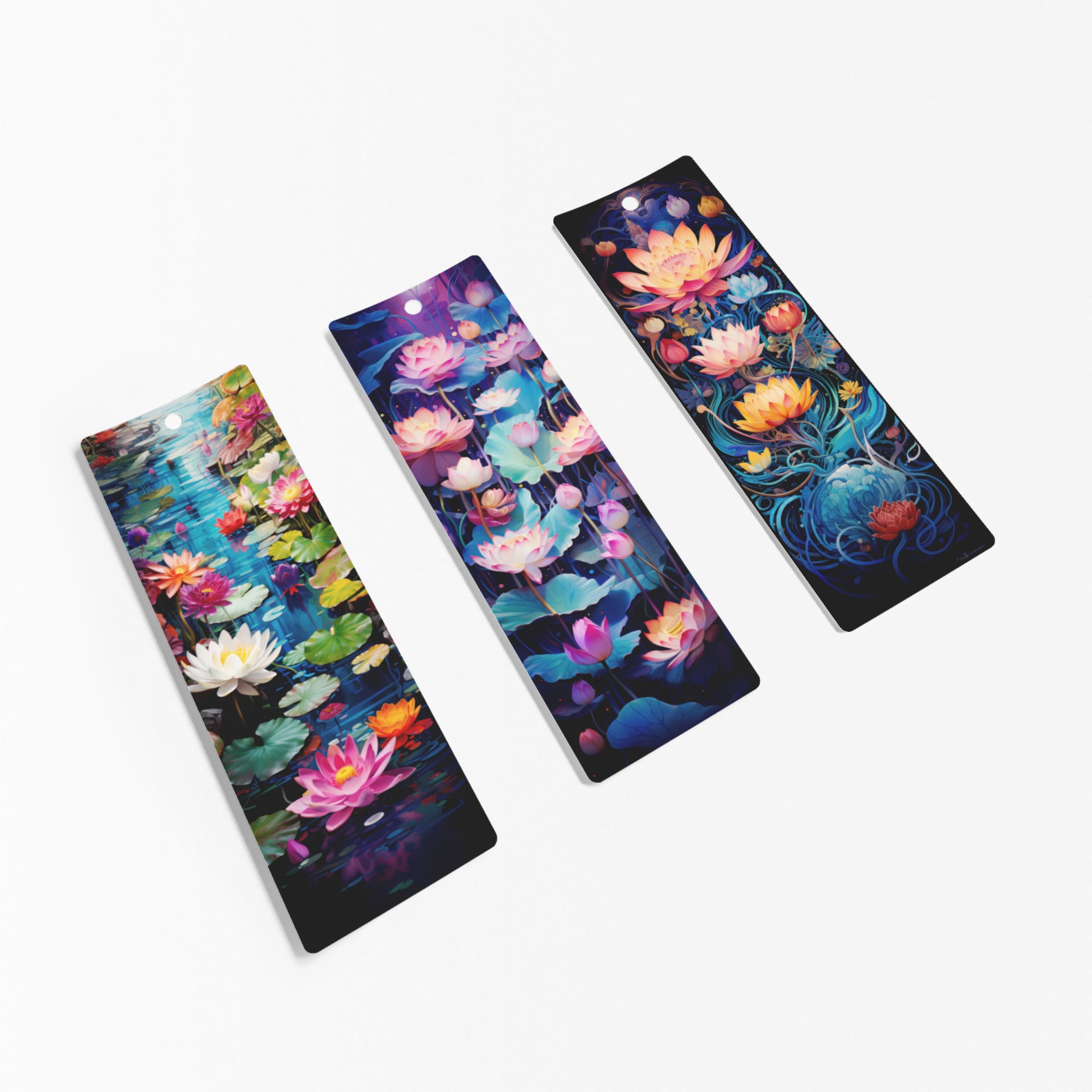 20 Lotus Bookmarks Printable Bookmarks Zen Bookmarks - Etsy
