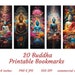 20 Buddha Bookmark Designs, Printable Bookmarks, Zen Bookmarks ...