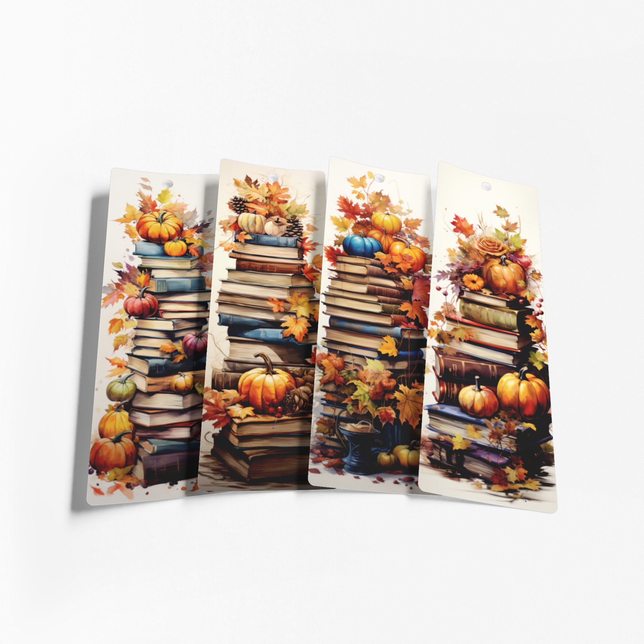 20 Autumn Books Bookmarks Autumn Printable Bookmarks - Etsy