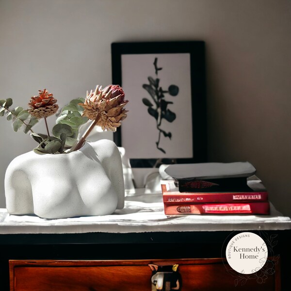 Female Body Planter - Etsy