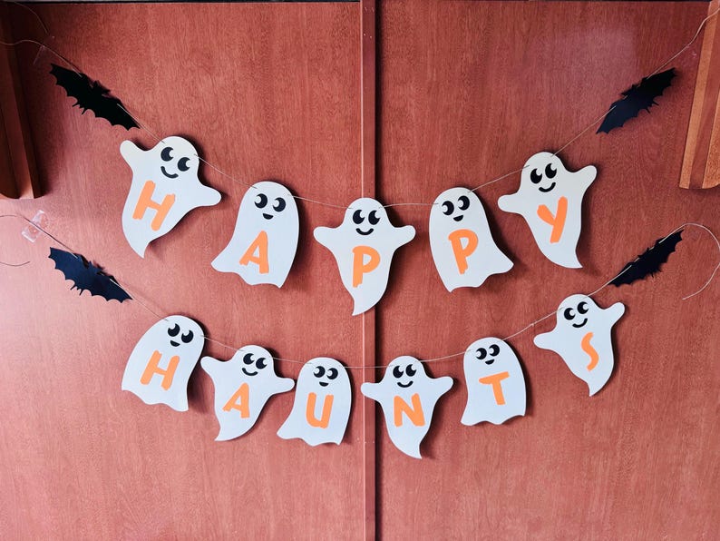 Happy Haunts Banner - Etsy