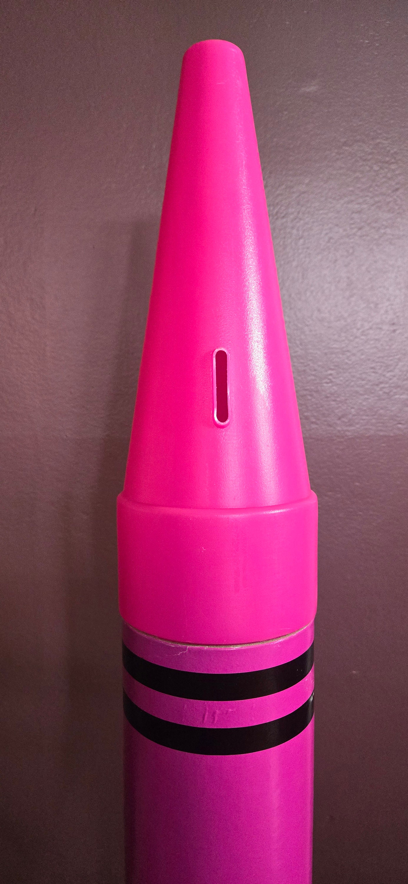 Vintage Crayola Coin Bank Crayon Pink Bank 1988 - Etsy