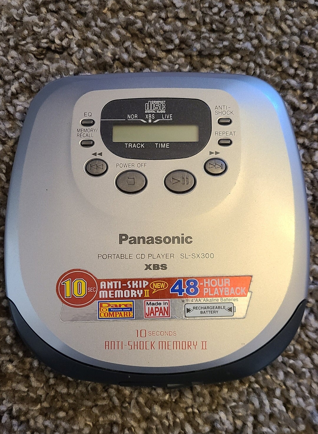 90s Panasonic Portable CD Player 1998 - Etsy