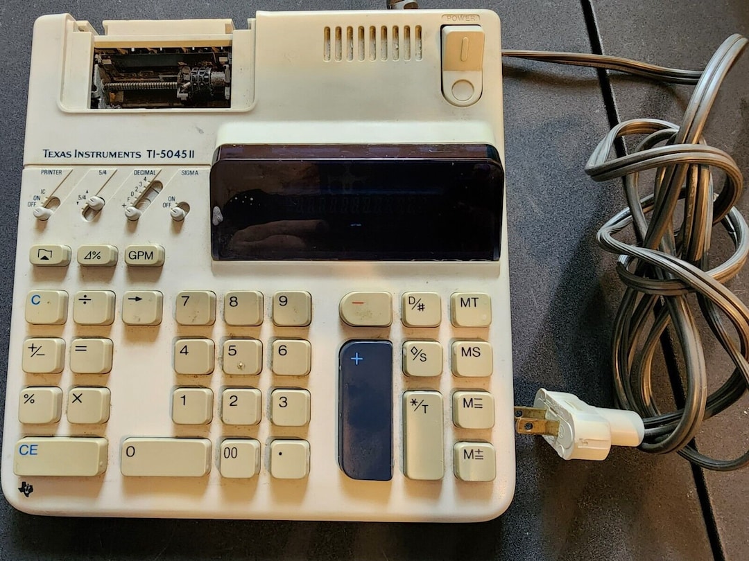 Texas Instruments Ti-5045 Scientific Calculator works Vintage - Etsy