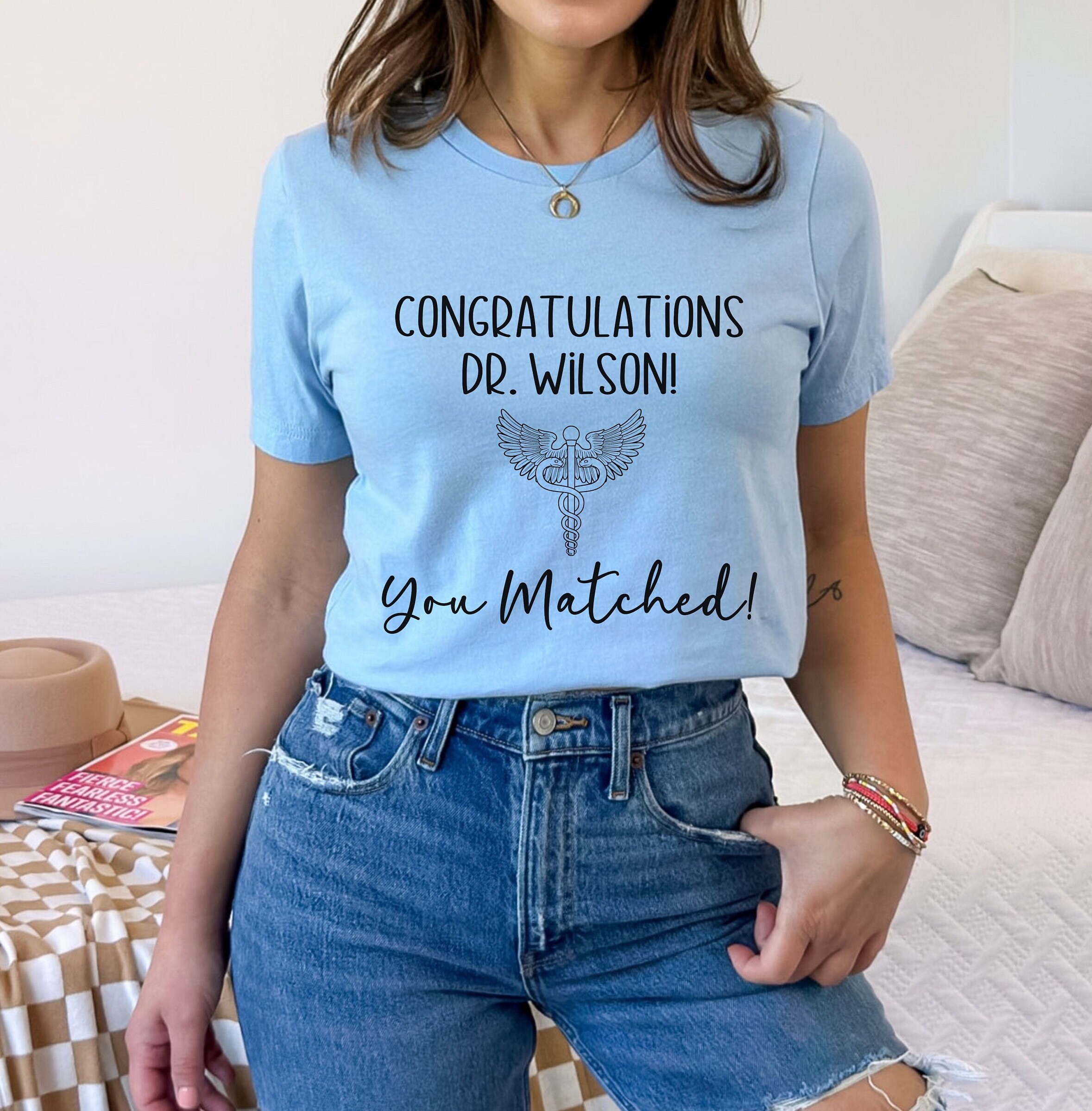 Congratulations You Matched Shirt, Match 2024 Residency Gift, Present ...