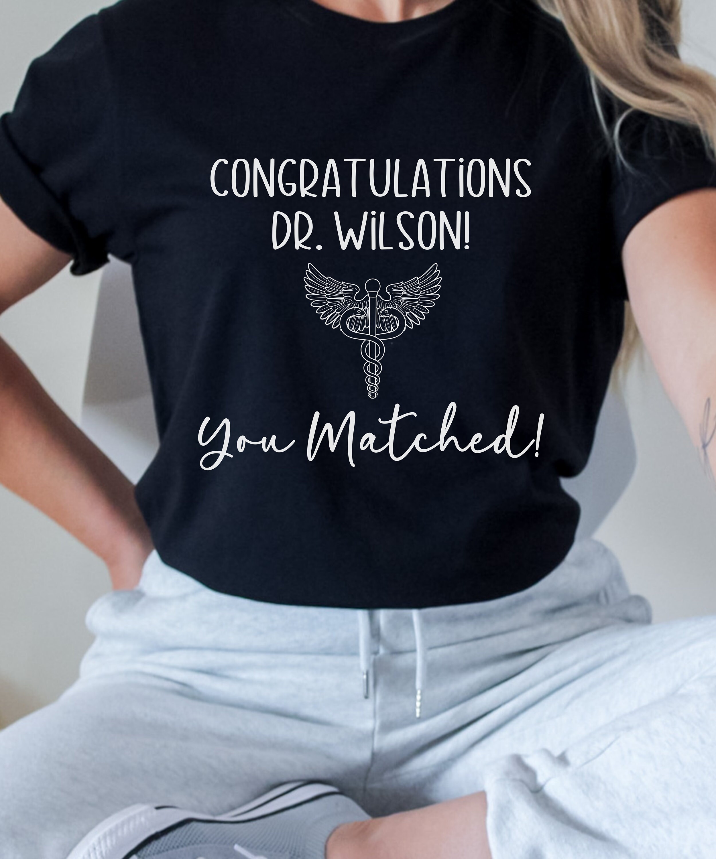 Congratulations You Matched Shirt, Match 2024 Residency Gift, Present ...