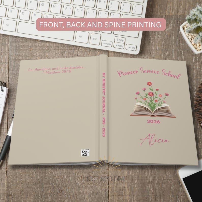 Pioneer Service School 2026 Journal, Personalized JW Convention Gift ...