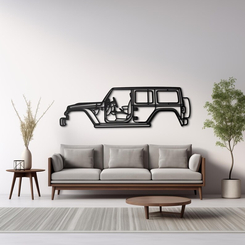 Metal Car Wall Art, Car Garage Decor, Car Guy Gift, Metal Car Wall ...
