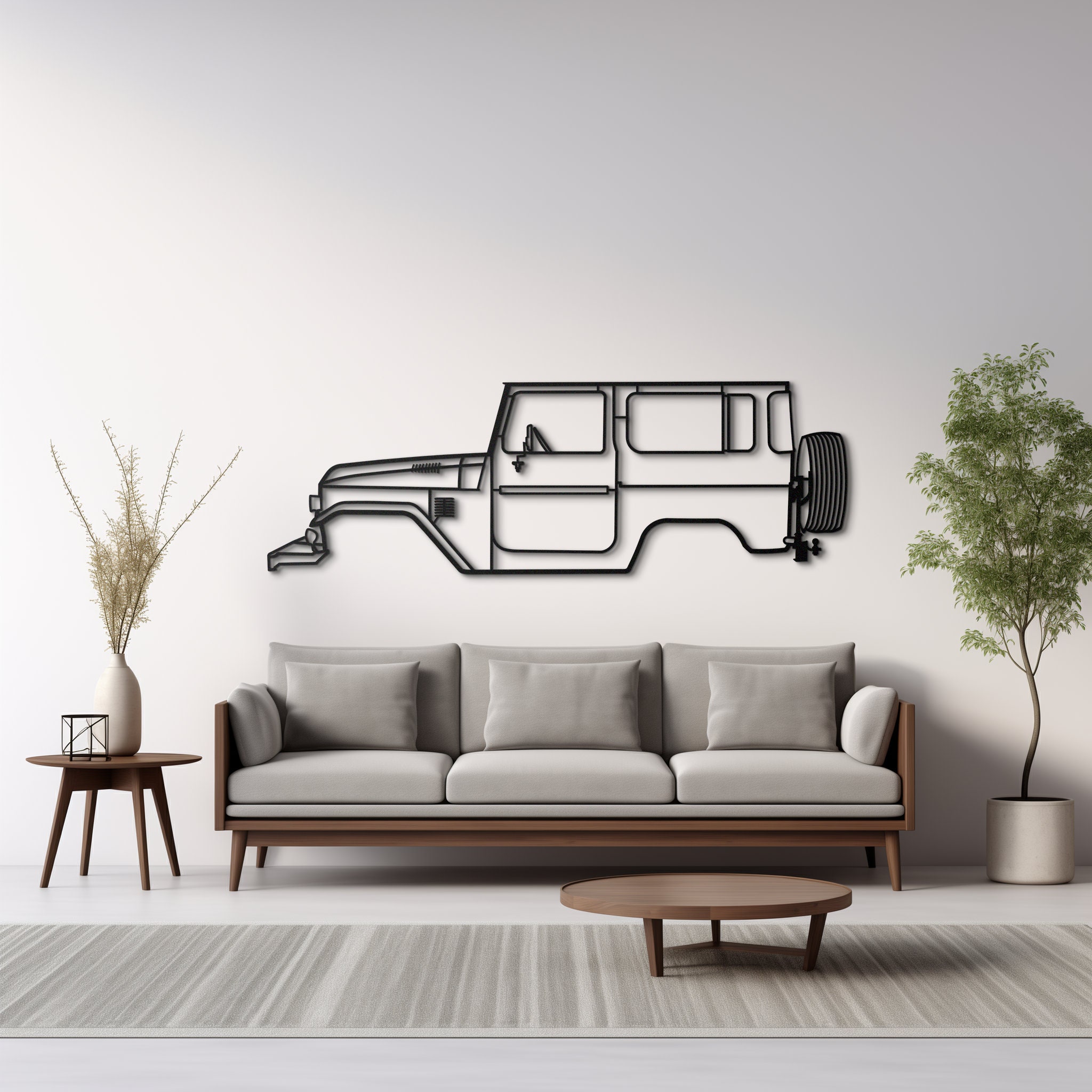Metal Car Wall Art, Car Garage Decor, Metal Car Wall Decor - Etsy