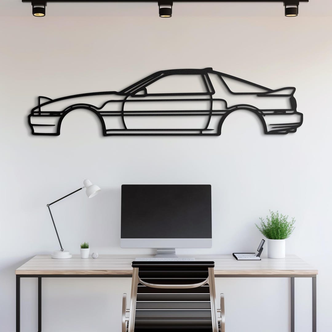Metal Car Wall Art, Car Garage Decor, Car Enthusiast Gift, Metal Car ...