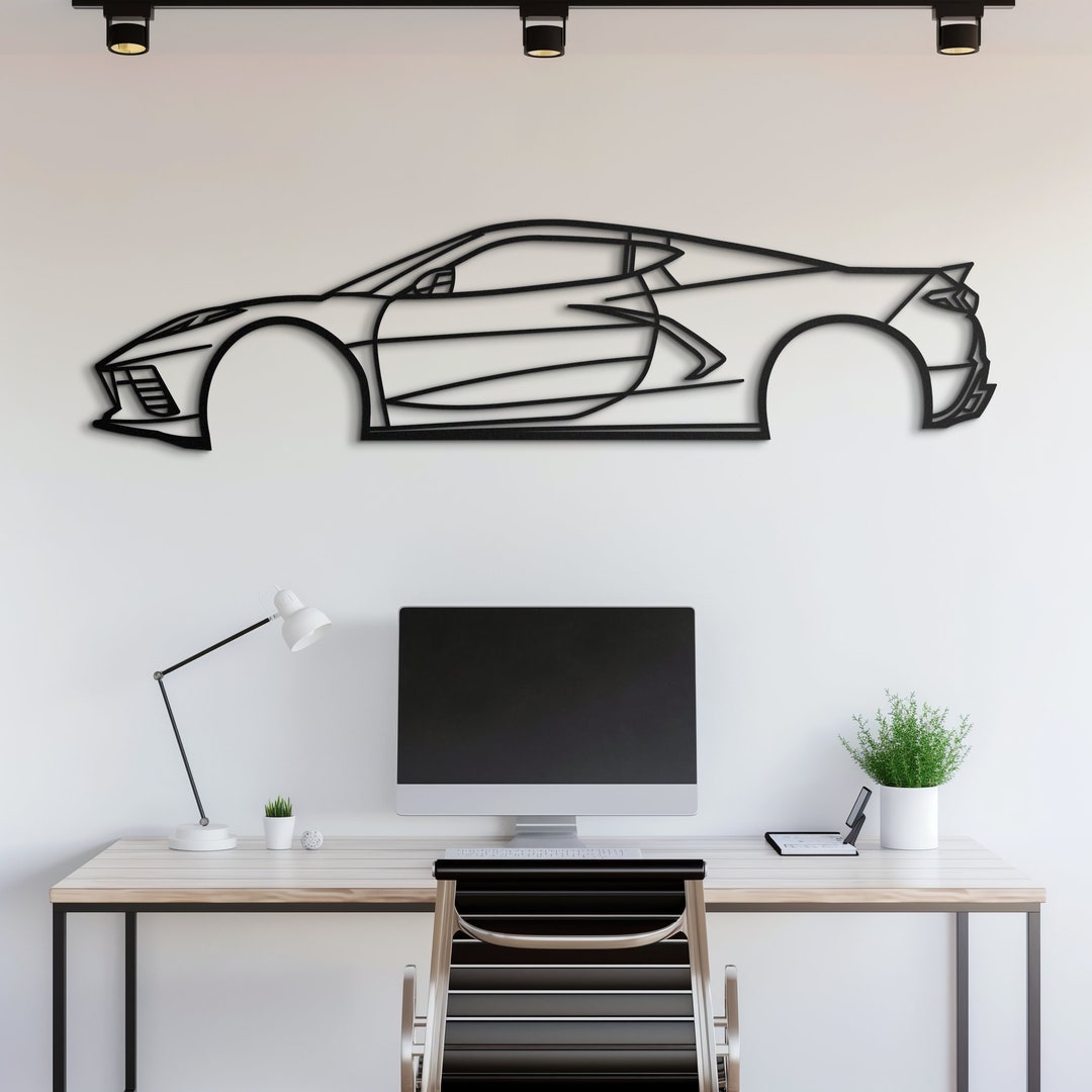 Metal Car Wall Art, Car Guy Gift, Car Sign, Automotive Wall Decor ...