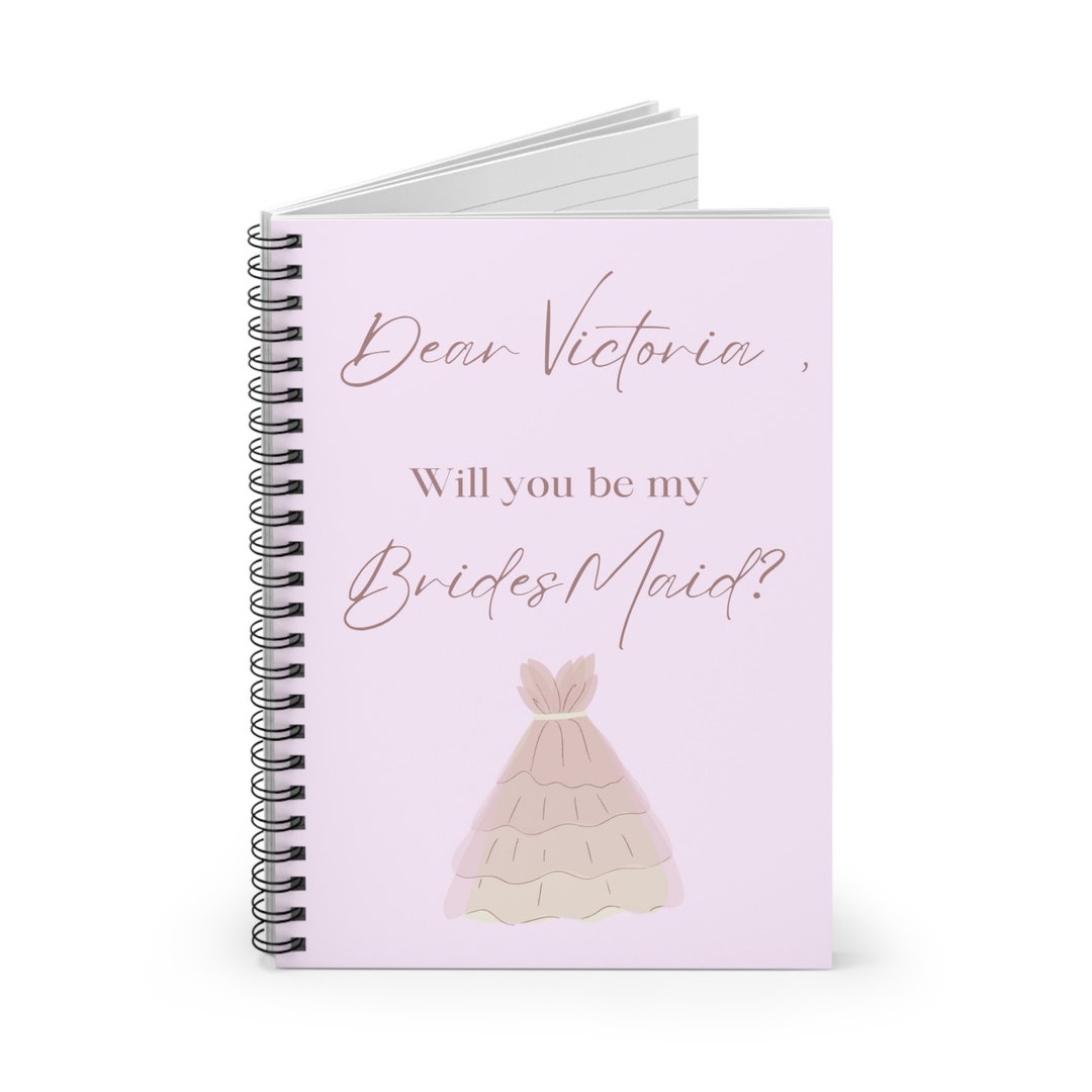 Spiral Notebook Personalised Notebook Ruled Line Notebook - Etsy