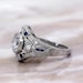 Vintage Old European Style Sapphire & Diamond Wedding Ring, Estate ...