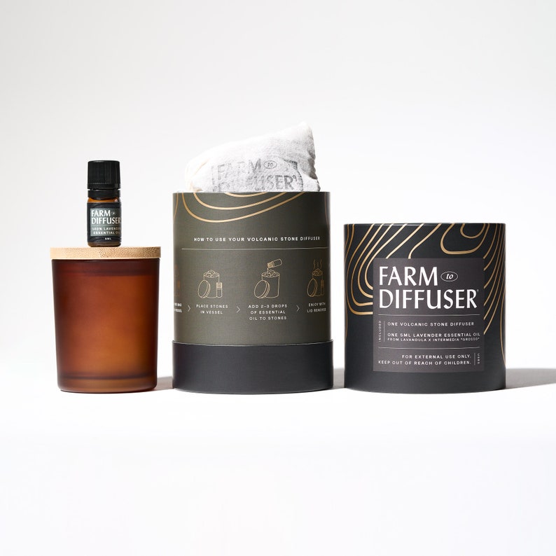 Dads & Grads Gift | Volcanic Stone Diffuser, Aromatherapy Gifts ...