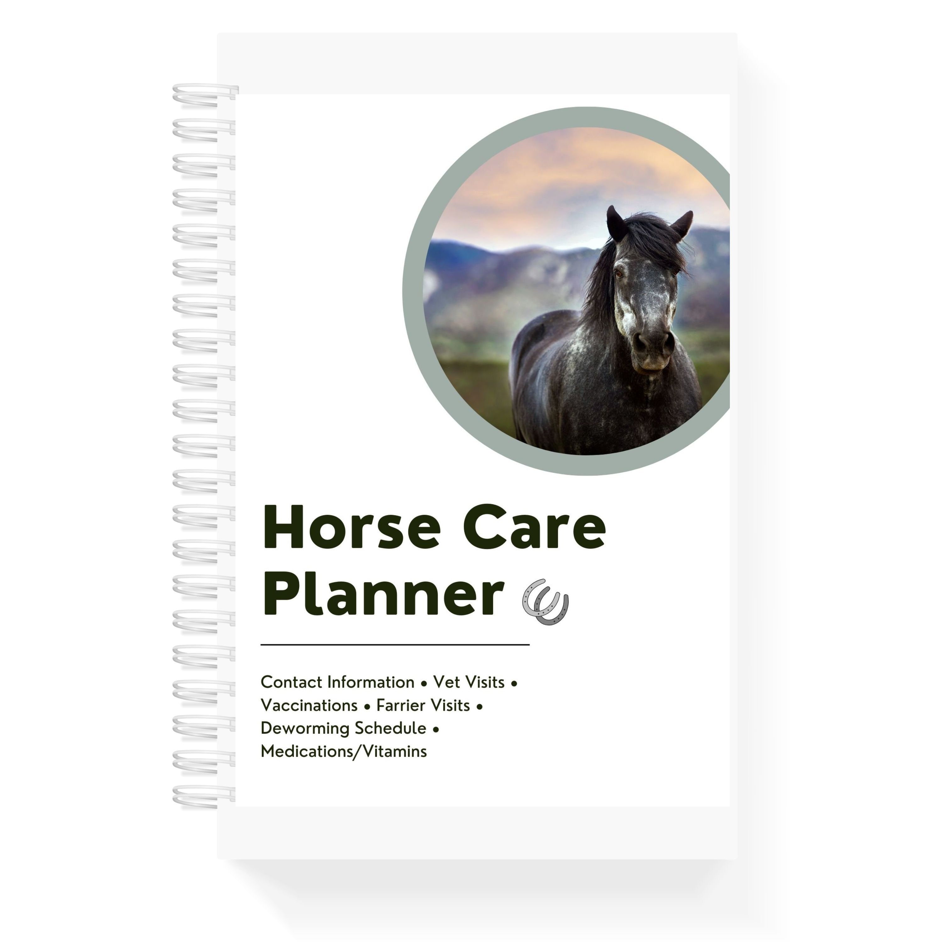 Printable Horse Care Planner - Etsy