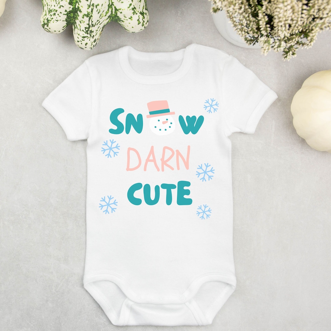 Snow Darn Cute SVG Instant Digital Download - Etsy