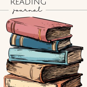 Digital Reading Journal , Book Review and Library Tracker. - Etsy