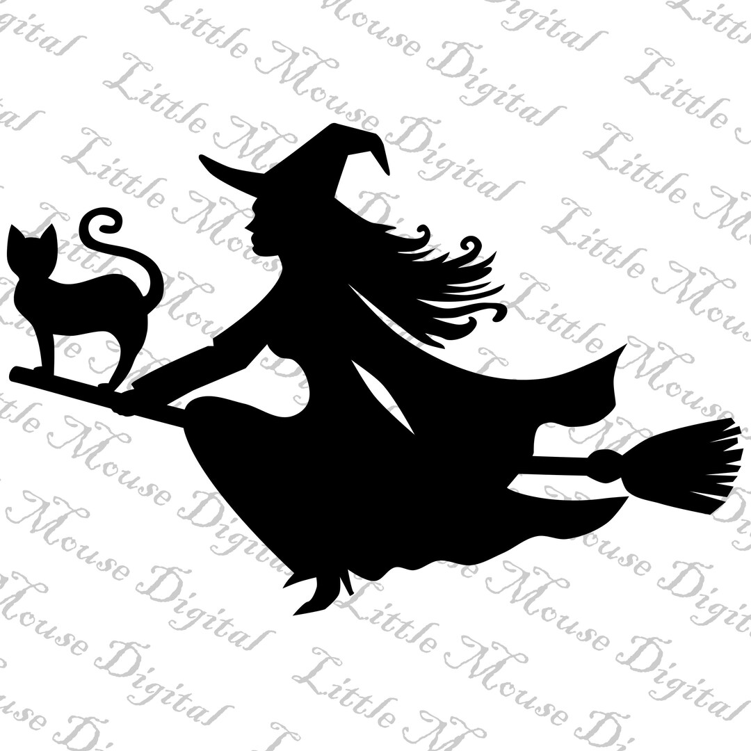 Witch SVG and Png - Etsy