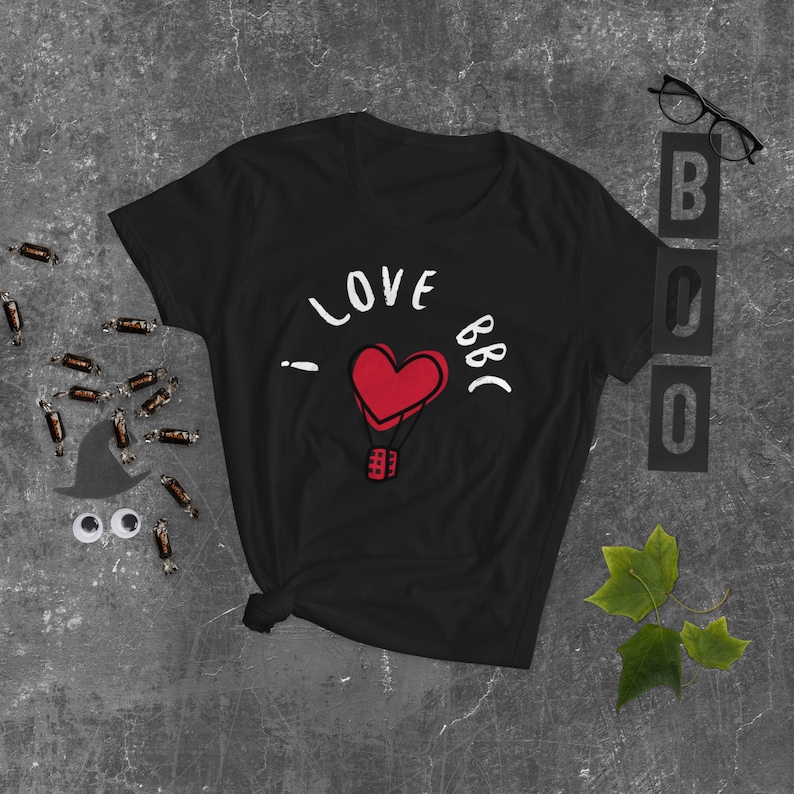 I Love BBC Qos Stylish Women's Relaxed T-shirt for Hotwives and Lovers ...