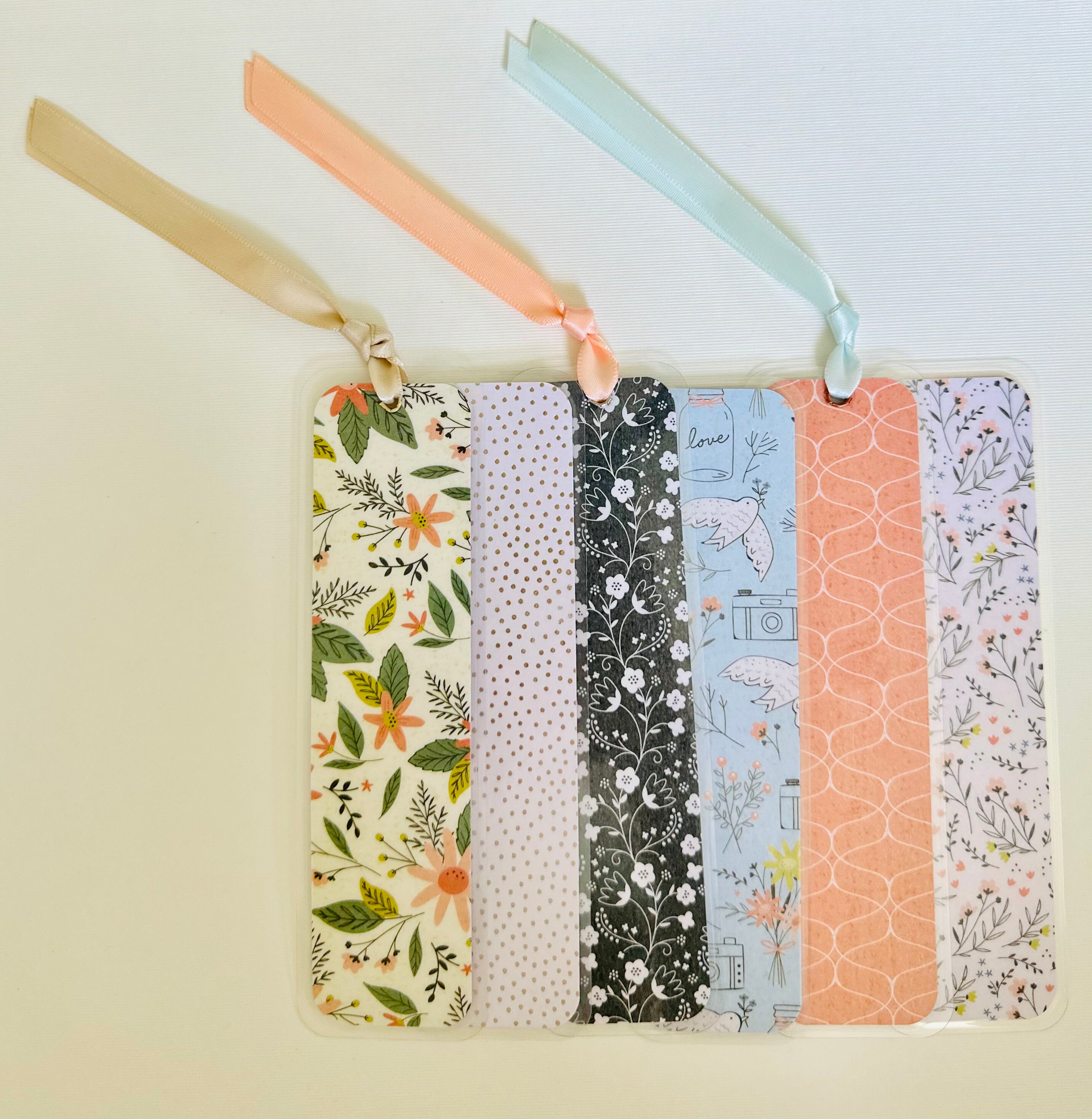 Floral Fun Bookmark Collection - Etsy