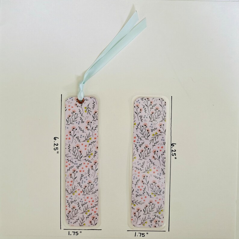 Floral Fun Bookmark Collection - Etsy