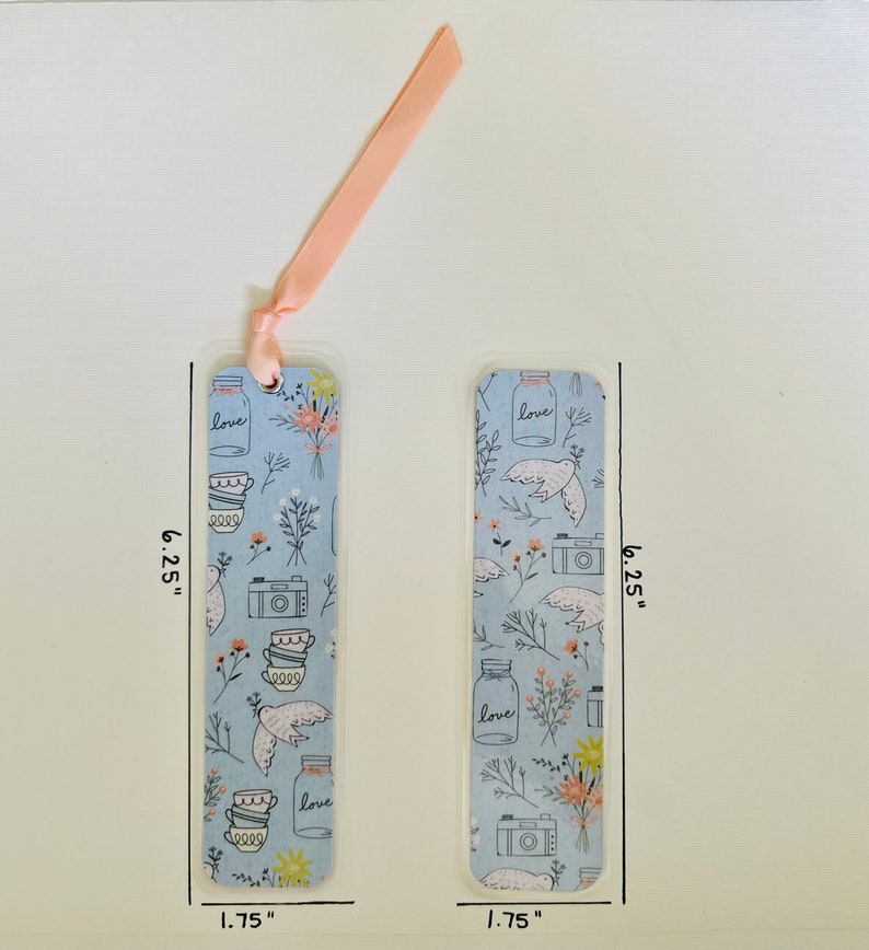 Floral Fun Bookmark Collection - Etsy