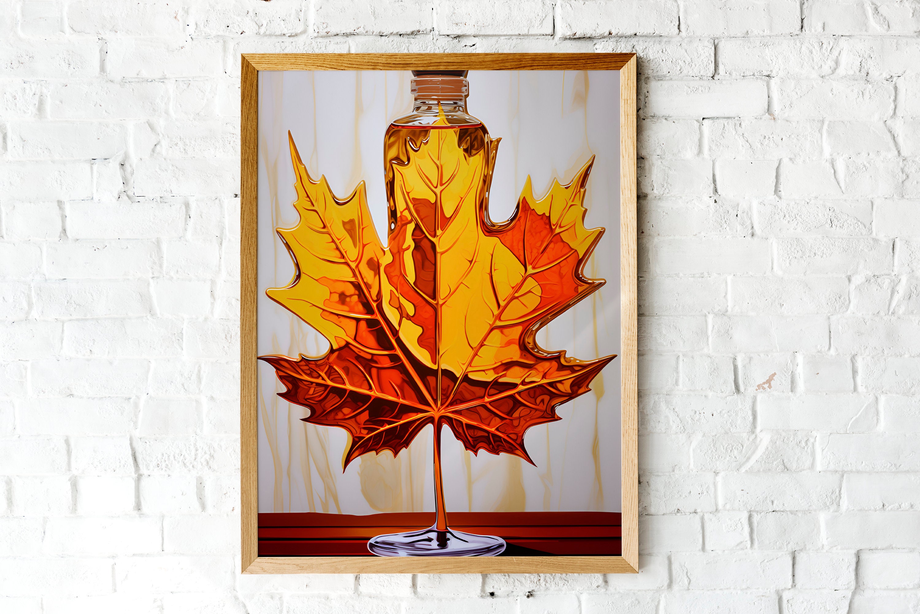 Canadian Maple Syrup Digital Art | Anime | Iconic Canadian Imagery ...