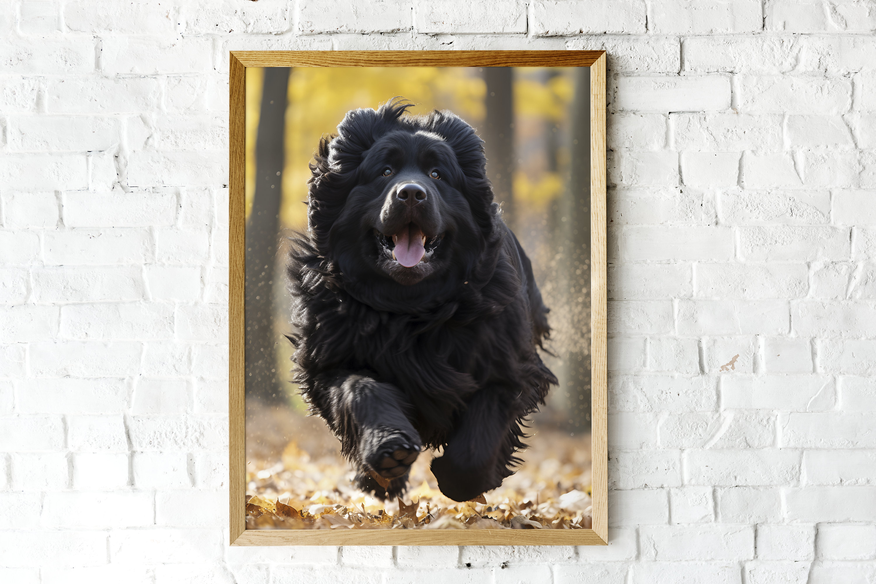 Newfoundland Dog Printable Poster | Digital Download | Phone Screen ...