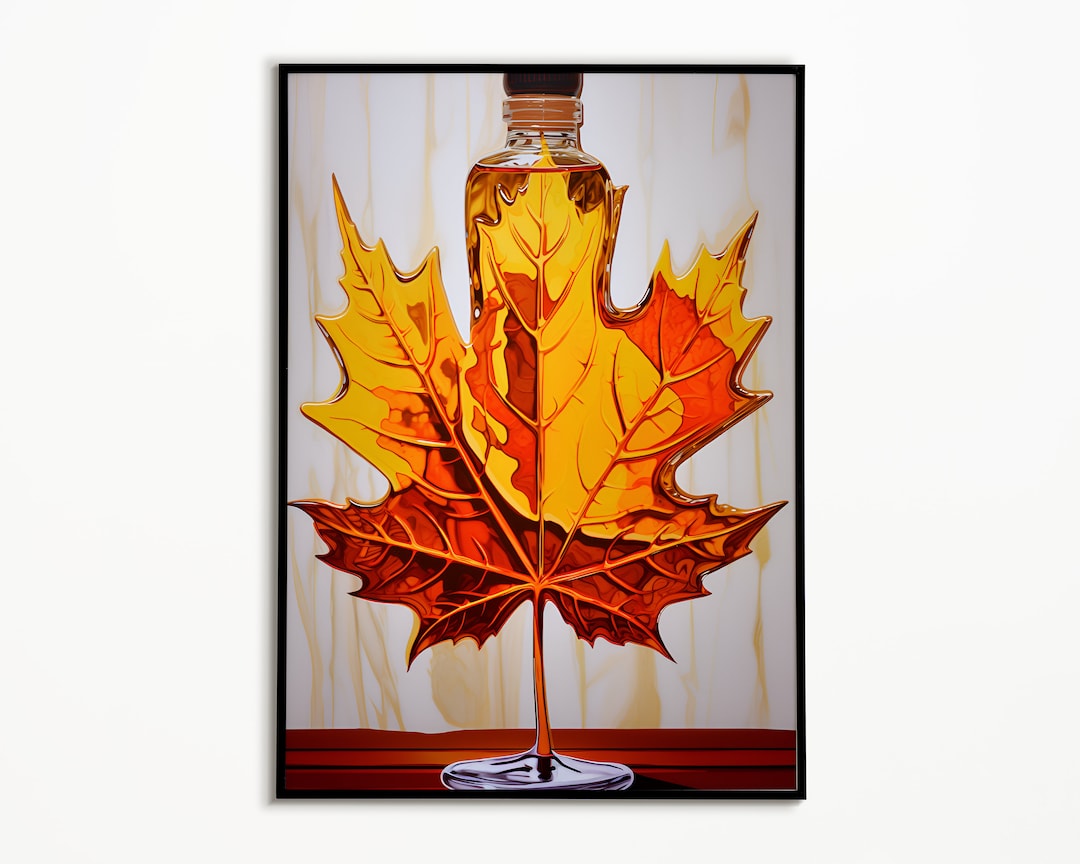 Canadian Maple Syrup Digital Art | Anime | Iconic Canadian Imagery ...