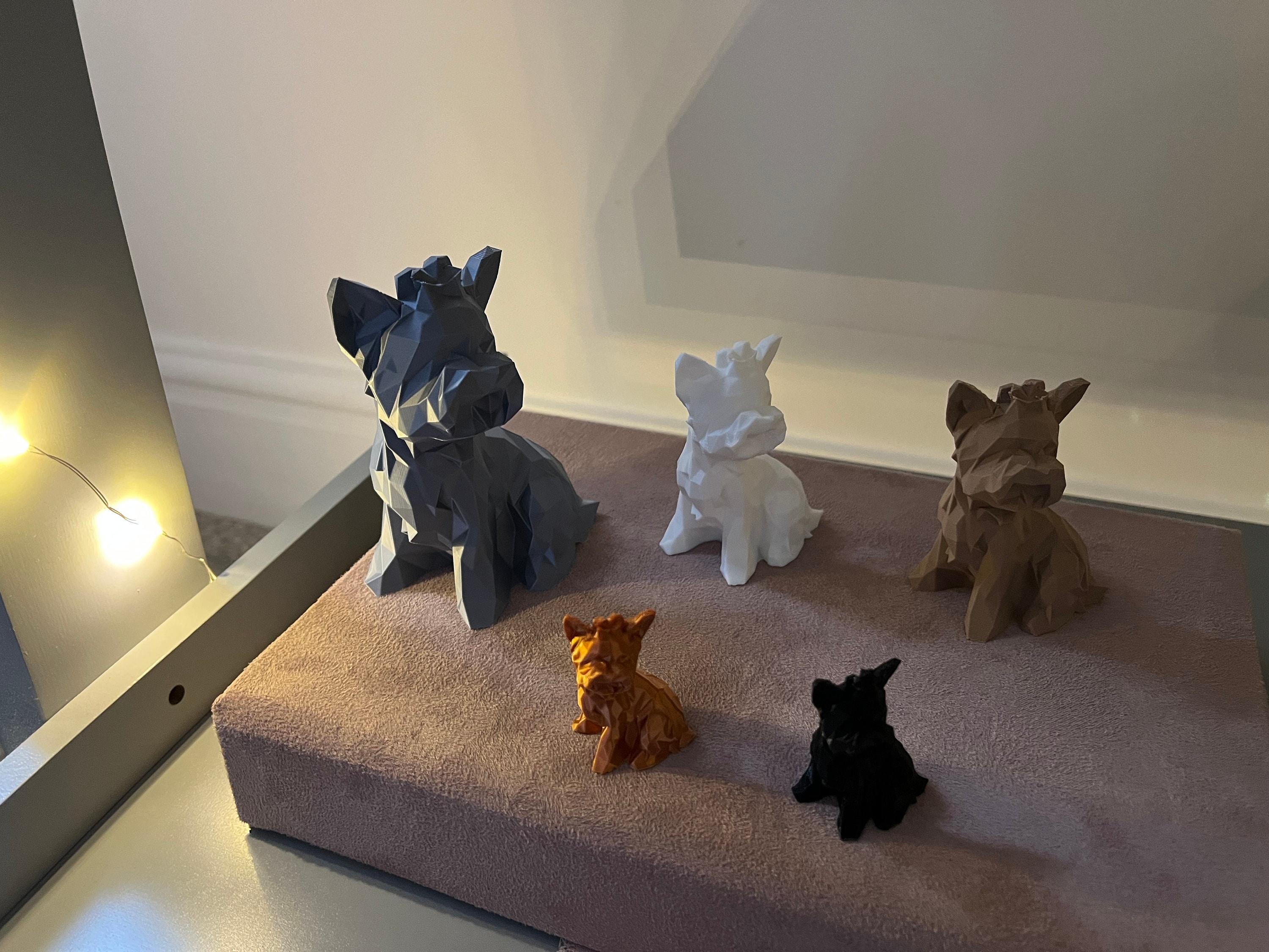 3D Printed Low Poly Yorkshire Terrier / Yorkie Ornament - Etsy