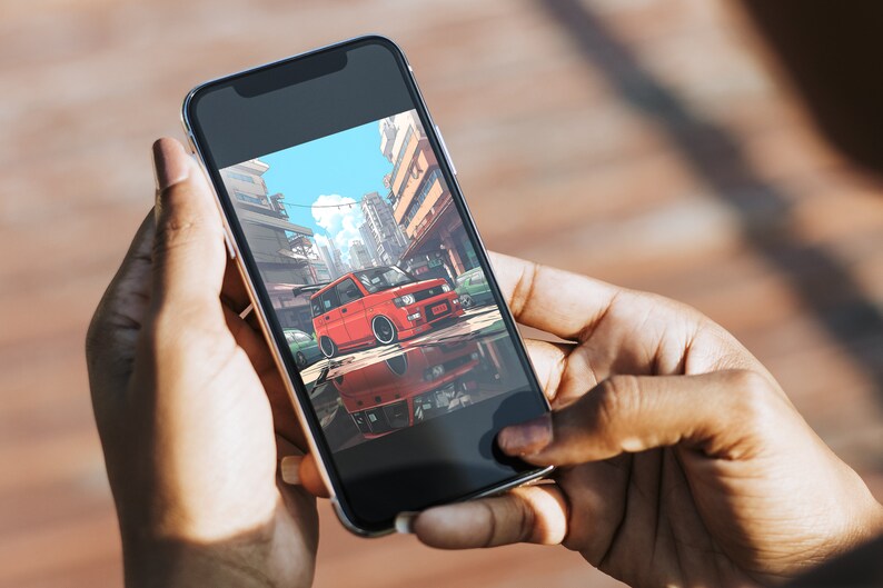 2003-2006 Scion Xb JDM Anime Kawaii Cartoon | City Alleyway Scene ...