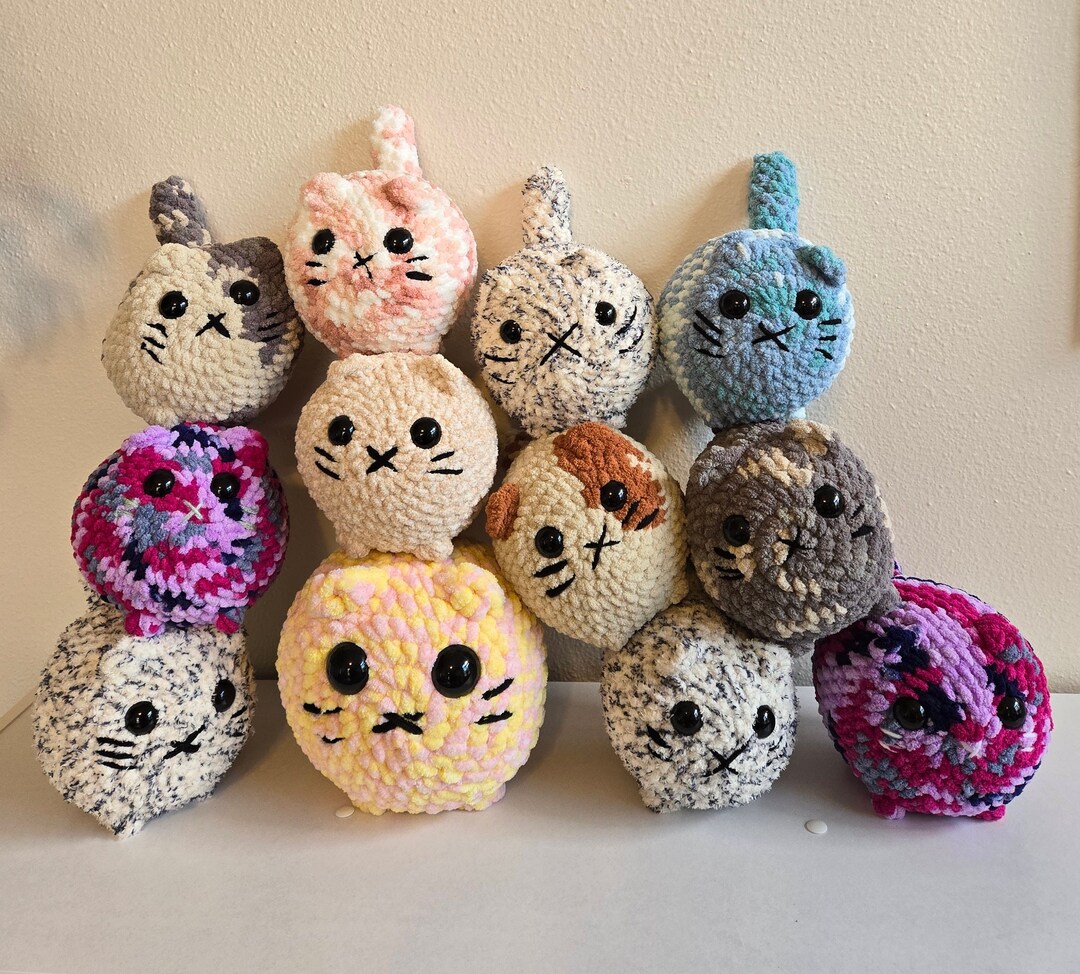 Kitty Loaf Plushie Pals Cat Stuffy Handmade - Etsy