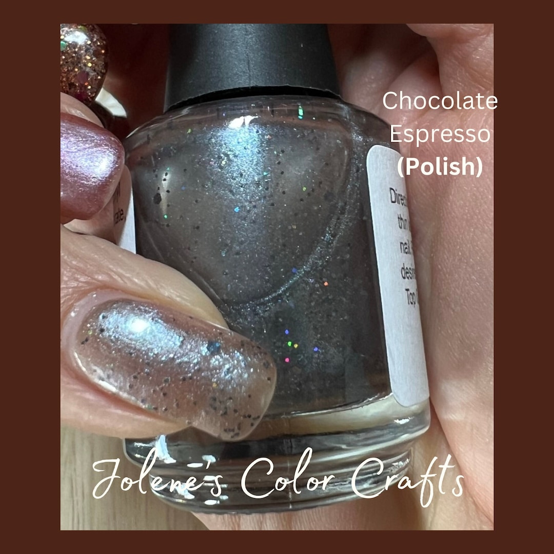Nail Polish, Indie Nail Polish, Finger Nail Polish, Chocolate Espresso ...