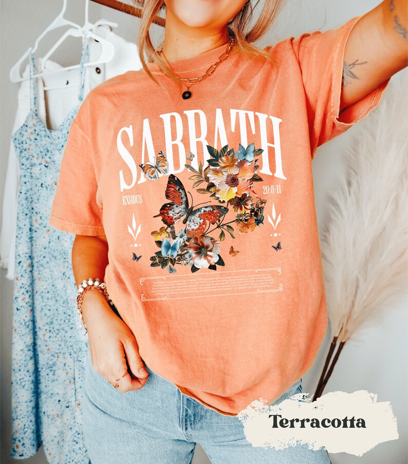 Shabbat Shalom T-shirt, Hebrew Torah Messianic Shirt, Sabbath Day of ...