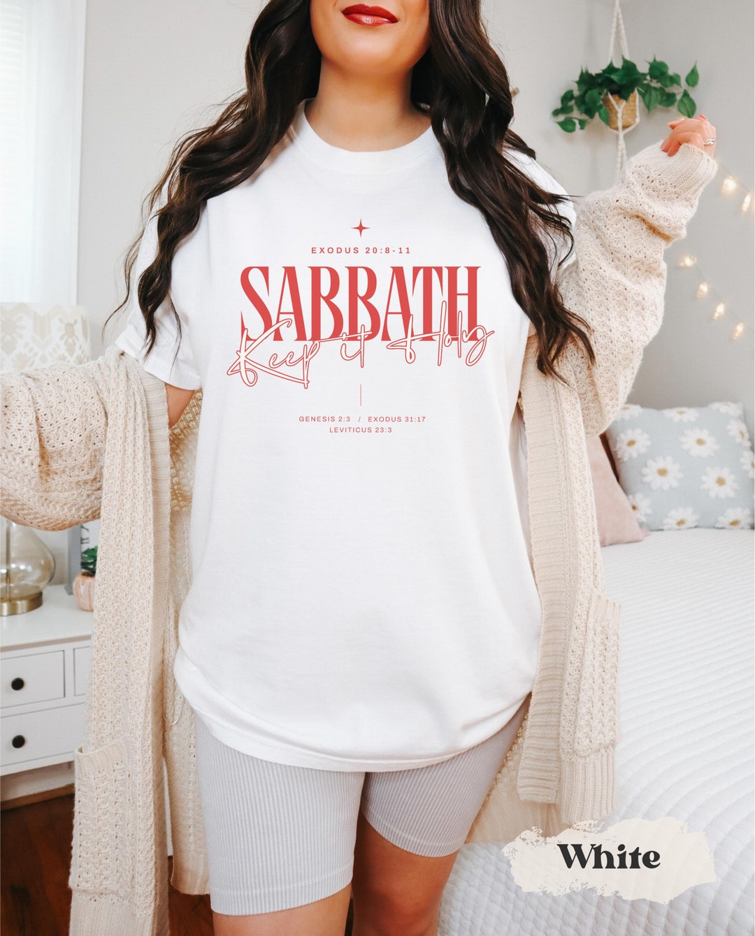 Shabbat Shalom T-shirt, Hebrew Torah Messianic Shirt, Sabbath Day of ...